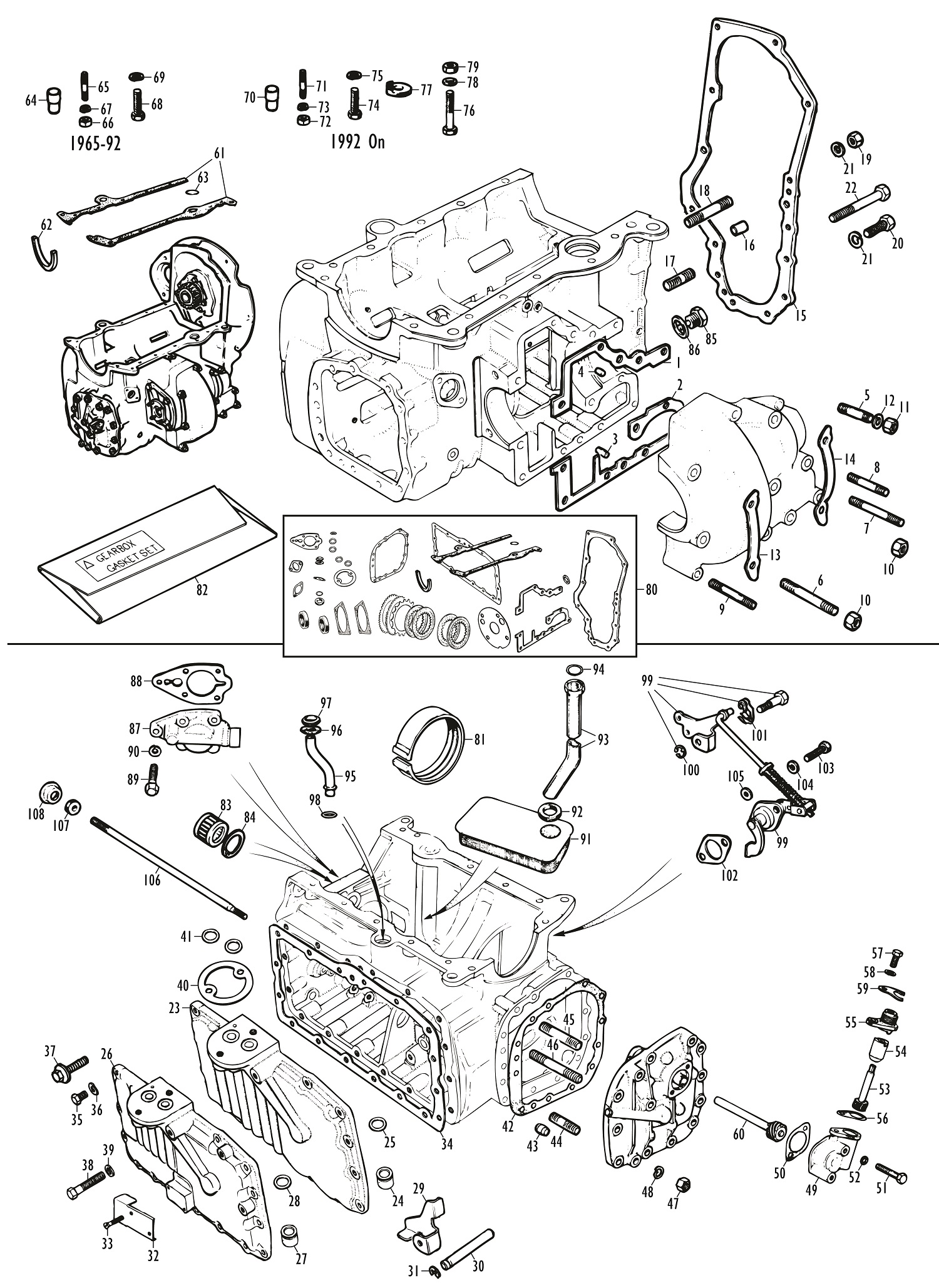 Automatic transmission - transmission components : Somerford Mini - Mini...