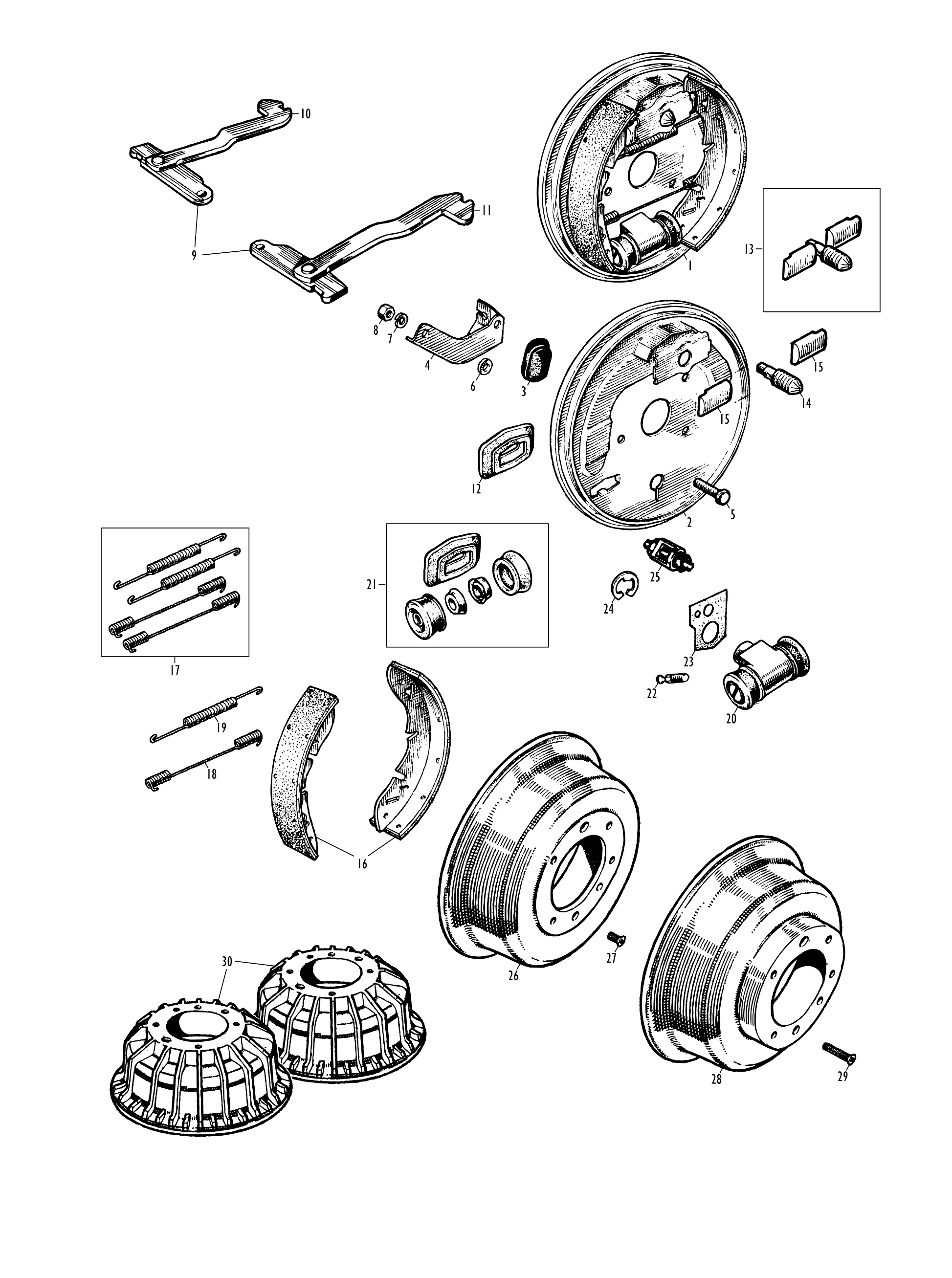 Rear brakes : Somerford Mini - Mini Specialists, Providing the complete ...
