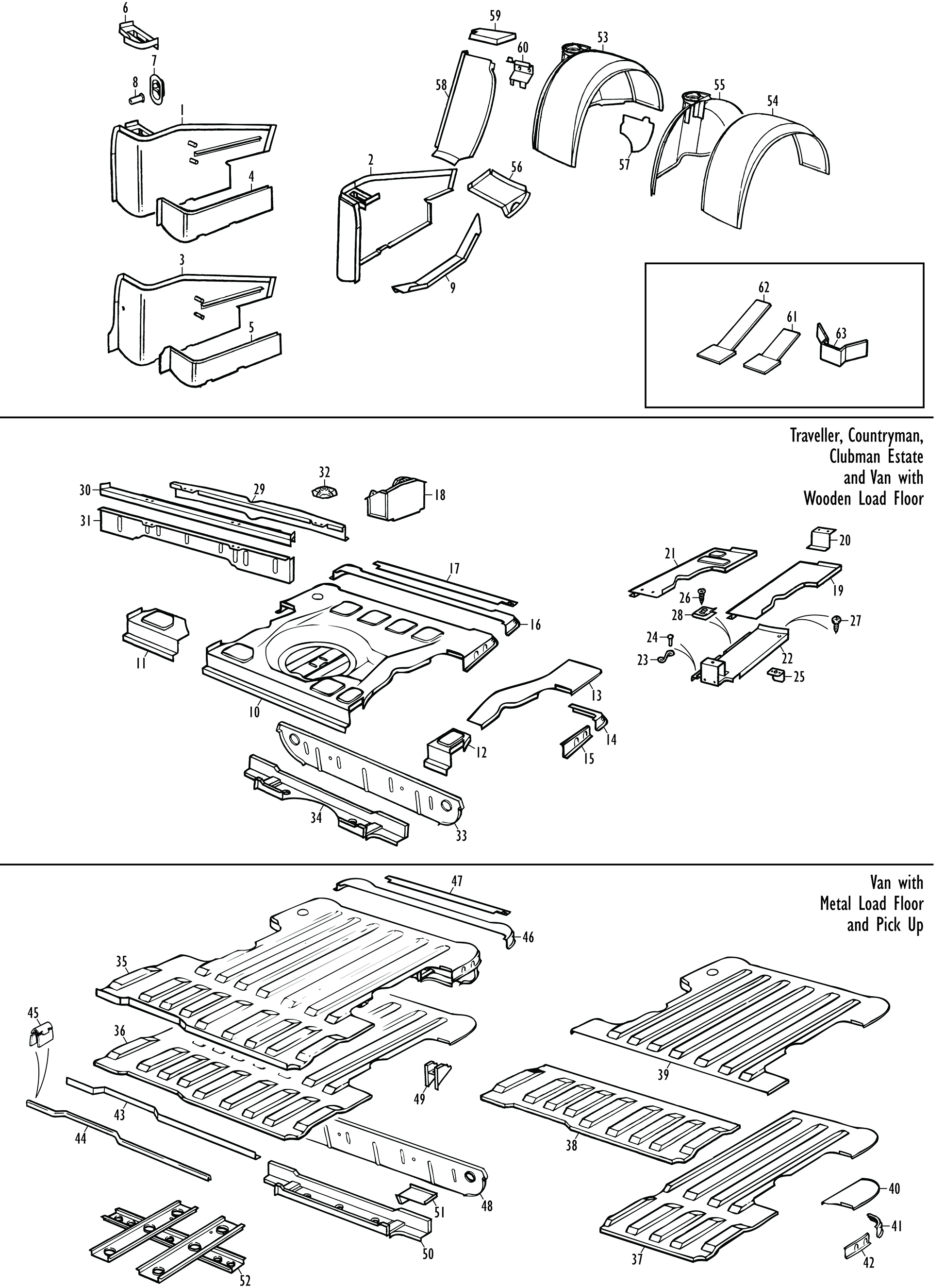 Traveller, clubman, estate van & pick up : Somerford Mini - Mini Special...