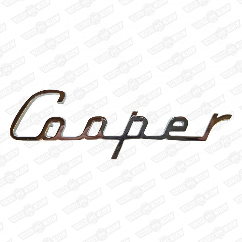 BADGE-'COOPER' BOOT LID-MK1 : Somerford Mini - Mini Specialists, Providi...