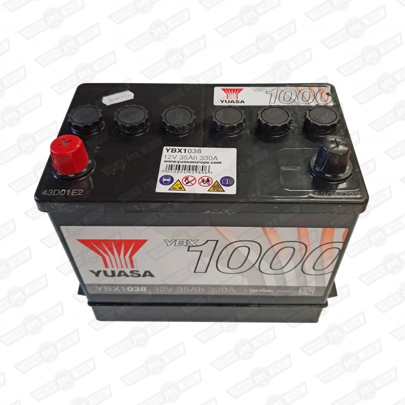 BATTERY-STANDARD SPEC.-NEGATIVE EARTH MODELS : Somerford Mini - Mini Spe...