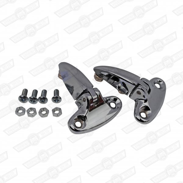 BOOT-HINGE-CHROME-PAIR : Somerford Mini - Mini Specialists, Providing th...