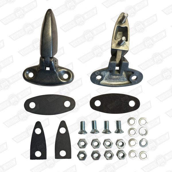 BOOT HINGE SET, INCLUDING GASKETS AND FIXINGS- HERITAGE : Somerford Mini...