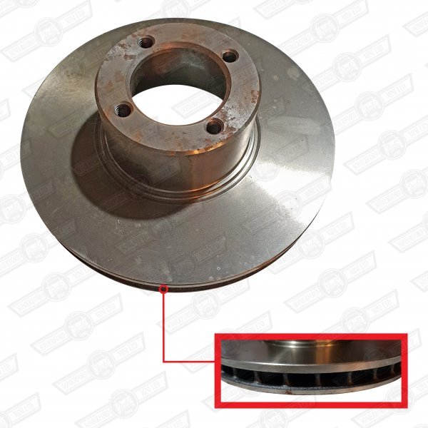 BRAKE DISC-METRO 4 POT VENTED : Somerford Mini - Mini Specialists, Provi...