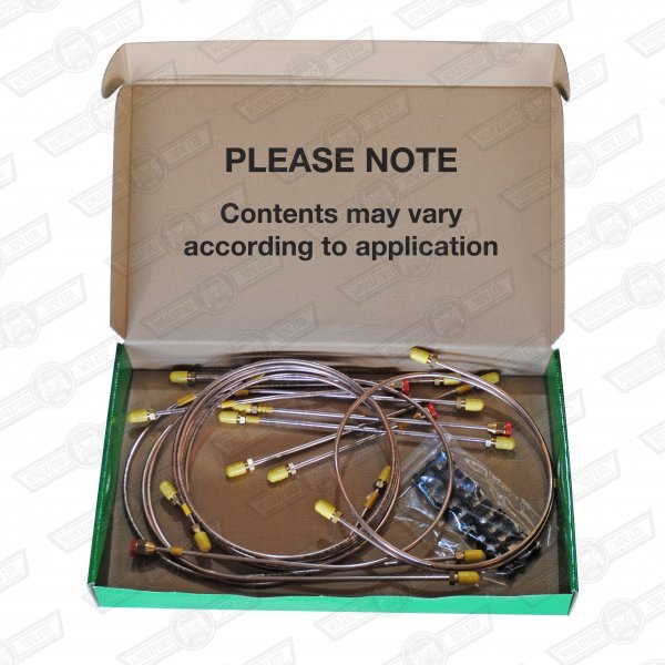 BRAKE PIPE SET-DIAGONAL SPLIT-SALOON-LHD : Somerford Mini - Mini Special...