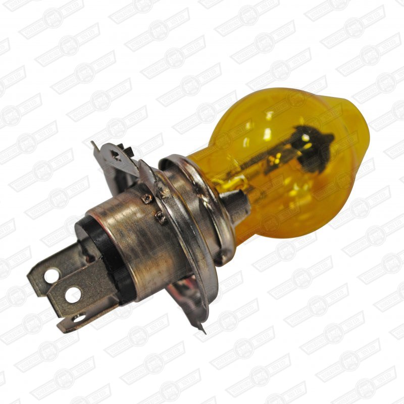 BULB-H4-HALOGEN-YELLOW GLASS-12V-60/55W : Somerford Mini - Mini Speciali...