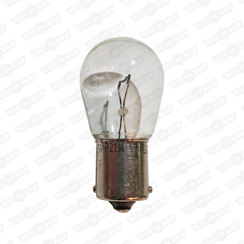 BULB-SINGLE FILAMENT, CLEAR-(INDICATOR ETC) 12V-21W : Somerford Mini - M...
