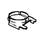 CLIP-LOCKING-MASTER CYLINDER EXTENSION : Somerford Mini - Mini Specialis...