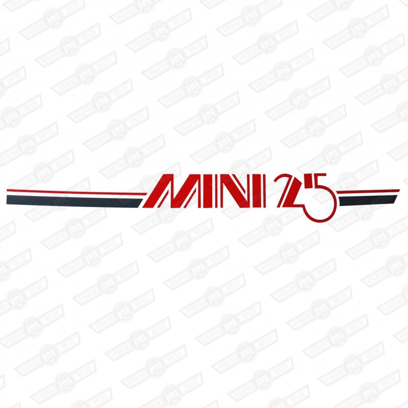 DECAL KIT-CAR SET-MINI 25 : Somerford Mini - Mini Specialists, Providing...