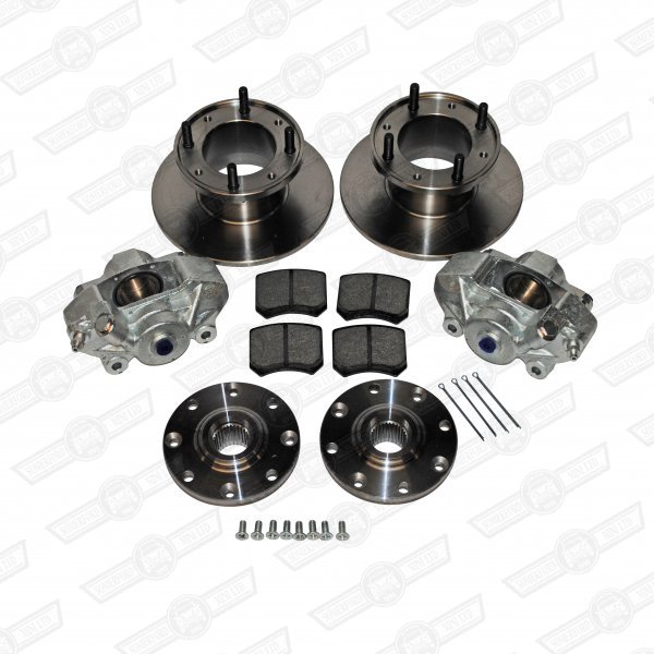 DISC BRAKE CONVERSION KIT- 8.4'' TO 7.5'' (12'' to 10'' whee : Somerford...