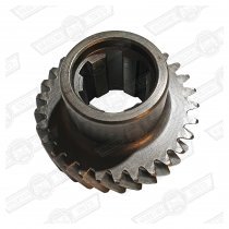 Manual gearbox - primary, idler and 1st motion shaft drive gears : Somer...