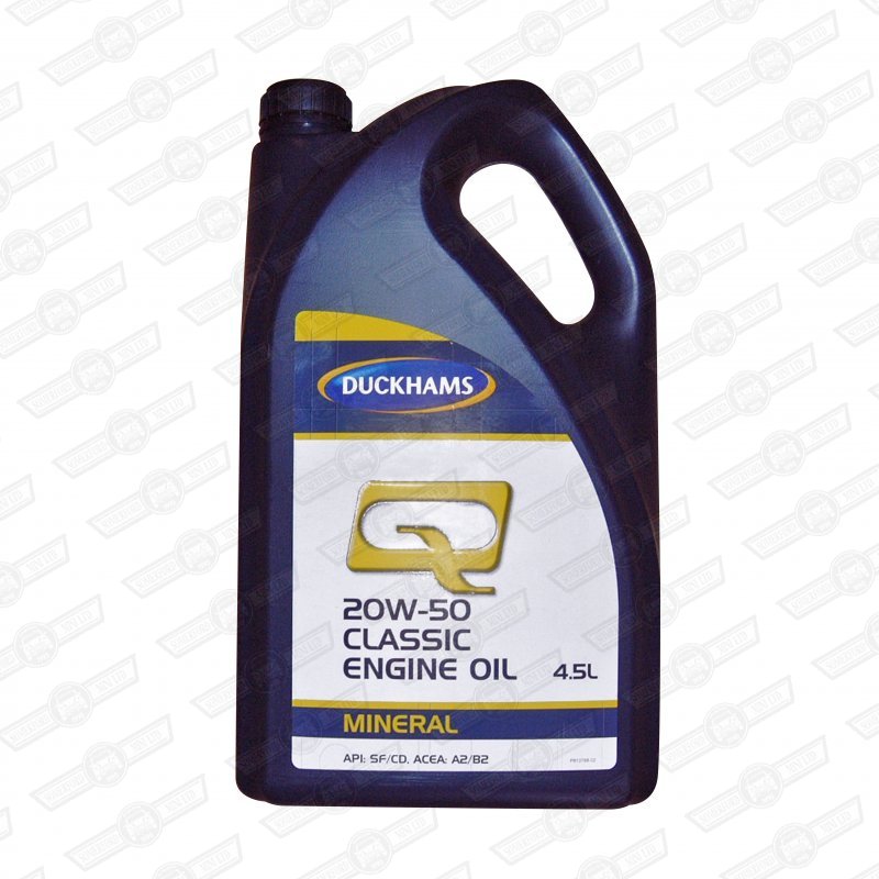 DUCKHAMS 20W/50 OIL 4.5 LITRES : Somerford Mini - Mini Specialists, Prov...
