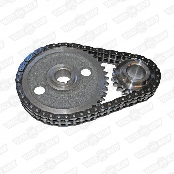 DUPLEX TIMING GEAR AND CHAIN SET-CAST GEARS : Somerford Mini - Mini Spec...