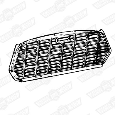 GRILLE-MORRIS MK2 : Somerford Mini - Mini Specialists, Providing the com...