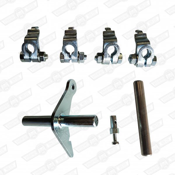 LINKAGE KIT-THROTTLE & CHOKE-TWIN HS CARBURETTERS : Somerford Mini - Min...