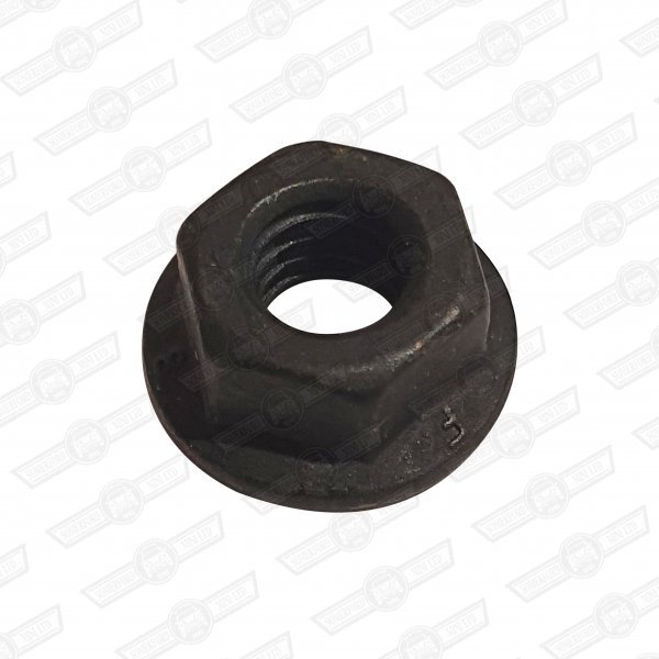 NUT-FLANGED-M6 METRIC FINE BLACK : Somerford Mini - Mini Specialists, Pr...