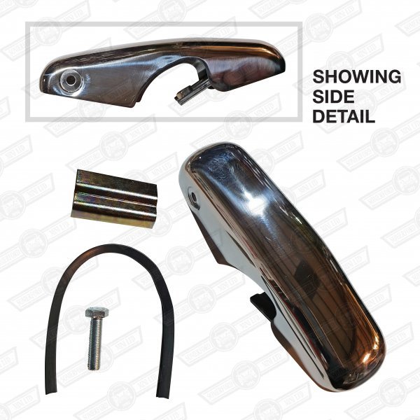 OVER-RIDER-STAINLESS-RHF/LHR(ACCEPTS CORNER BAR) inc fixings : Somerford...