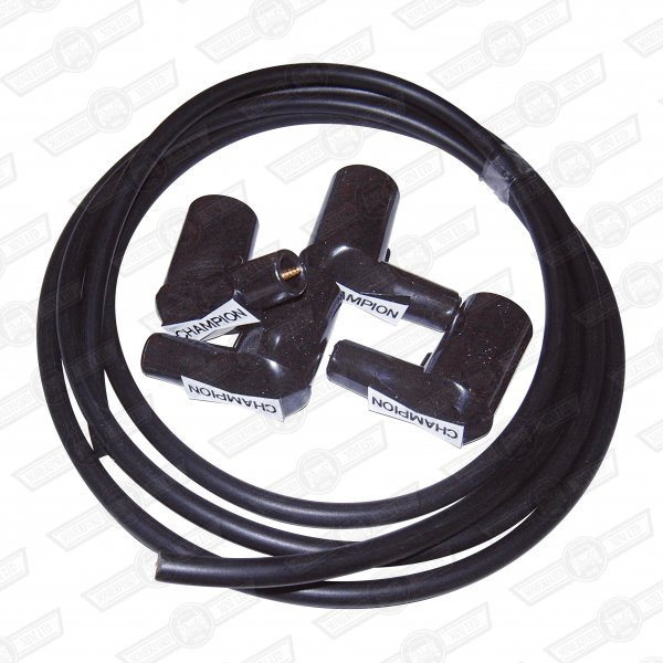 PERIOD COPPER HT LEAD & CHAMPION PLUG CAP SET : Somerford Mini - Mini Sp...