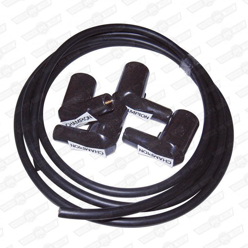 PERIOD COPPER HT LEAD & CHAMPION PLUG CAP SET : Somerford Mini - Mini Sp...