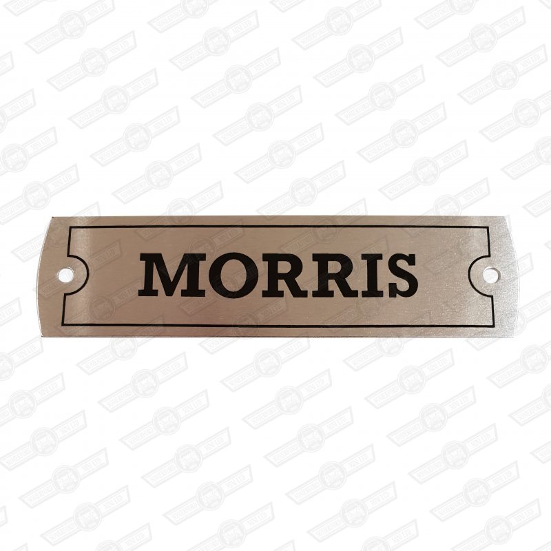 PLATE-ROCKER COVER-'MORRIS'-RIVET ON-'59-'65 : Somerford Mini - Mini Spe...