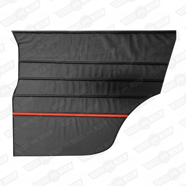 REAR 1/4 LINER RH-BLACK/RED-FLAME,COOPER,SILVERSTONE ETC : Somerford Min...