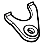 RETAINER-( 'U' SHAPED)-SPEEDO PINION HOUSING : Somerford Mini - Mini Spe...