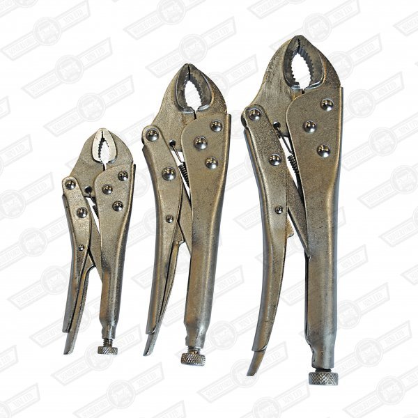 SELF GRIP PLIER SET (vice grip style)- 3 PIECE : Somerford Mini - Mini S...