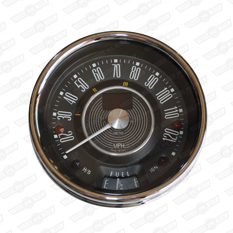 SMITHS SPEEDO 120 MPH BLACK FACE MK1 electronic/programmable : Somerford...