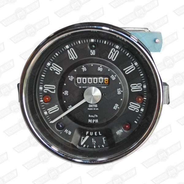 SMITHS SPEEDO 90MPH-BLACK FACE MK2/3 : Somerford Mini - Mini Specialists...