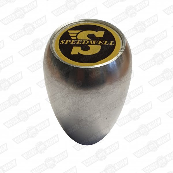 SPEEDWELL GEARKNOB- ALLOY WITH LOGO : Somerford Mini - Mini Specialists,...