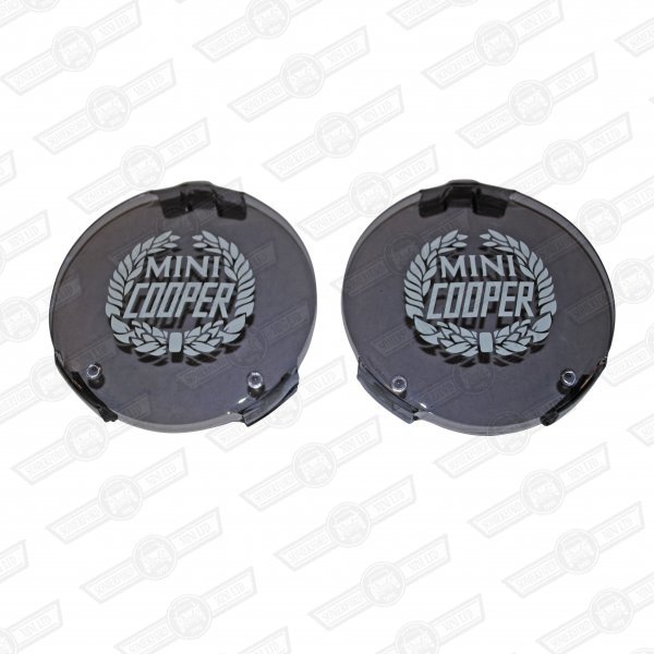 SPOTLAMP COVER -SMOKED COOPER BRANDED-PAIR : Somerford Mini - Mini Speci...