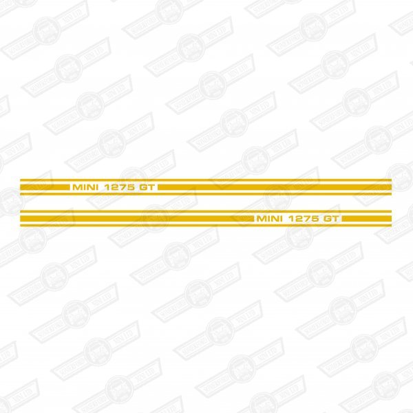 STRIPE KIT-1275GT-YELLOW : Somerford Mini - Mini Specialists, Providing ...