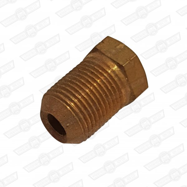 TUBE NUT-BRASS, BRAKE PIPE UNION-M12-MALE : Somerford Mini - Mini Specia...