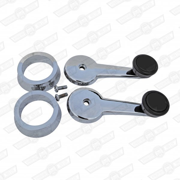 WINDOW WINDER -CHROME-PAIR : Somerford Mini - Mini Specialists, Providin...
